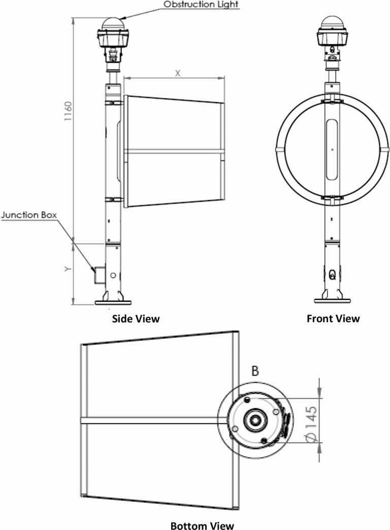 Q-Explosion Proof Wind Direction Indicator (WDI) - Flight Light Inc.