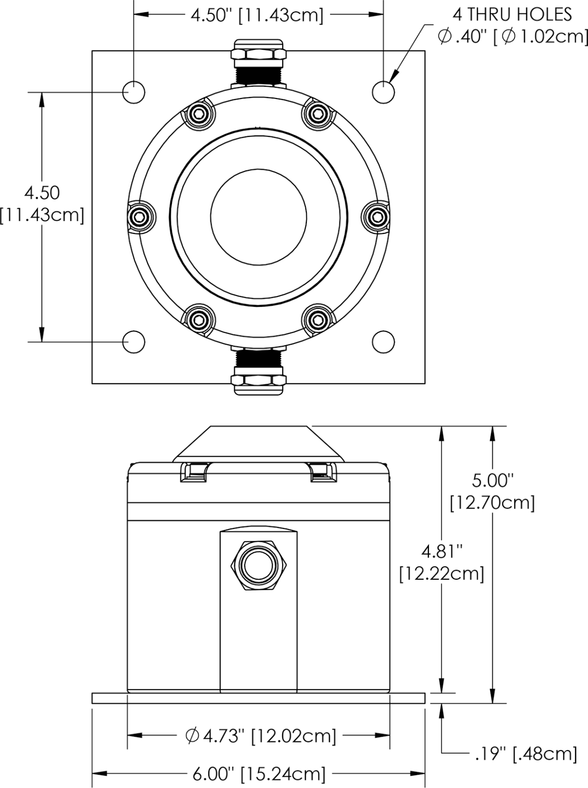 HL-580L Stainless Steel Water Resistant LED Helideck/Helipad Surface ...
